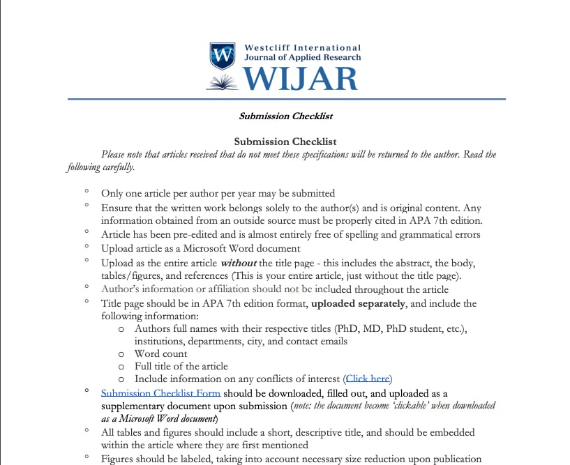 Available Resources - Westcliff WIJAR